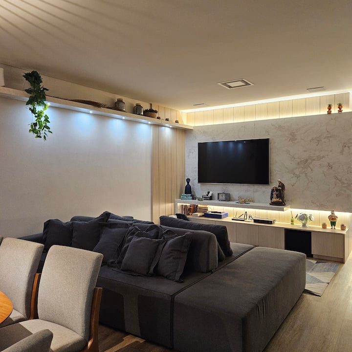 Apto Moderno 3 Suítes E Vista Mar Navegantes, Sc - Navegantes