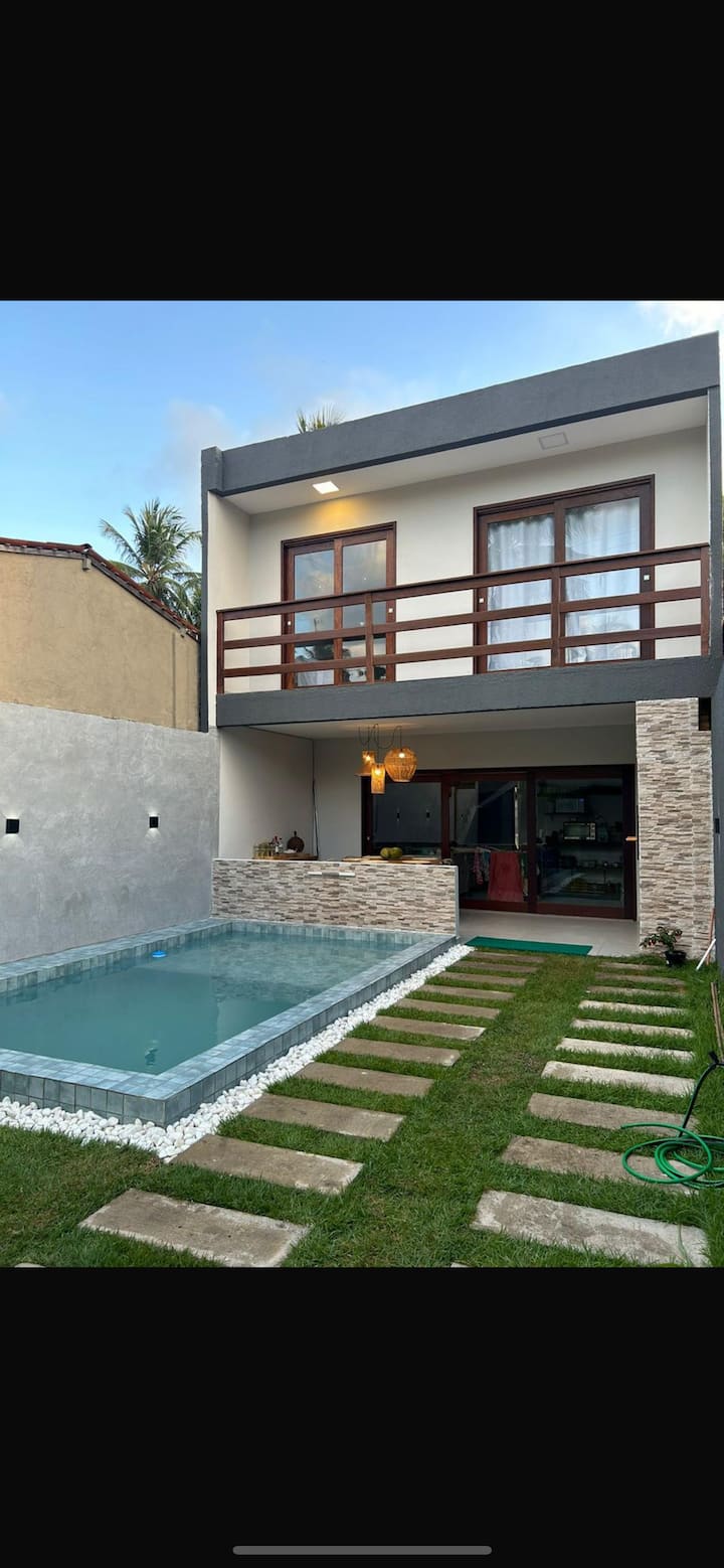 Sobrado 3 Suítes Com Piscina E áRea Gourmet - Japaratinga