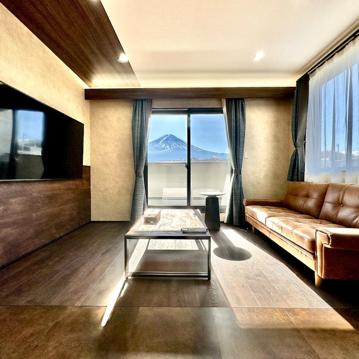 41「侘び - Wabi -」2025年冬open｜富士山絶景・割引実施中！広々8名まで利用可！ - Mount Fuji