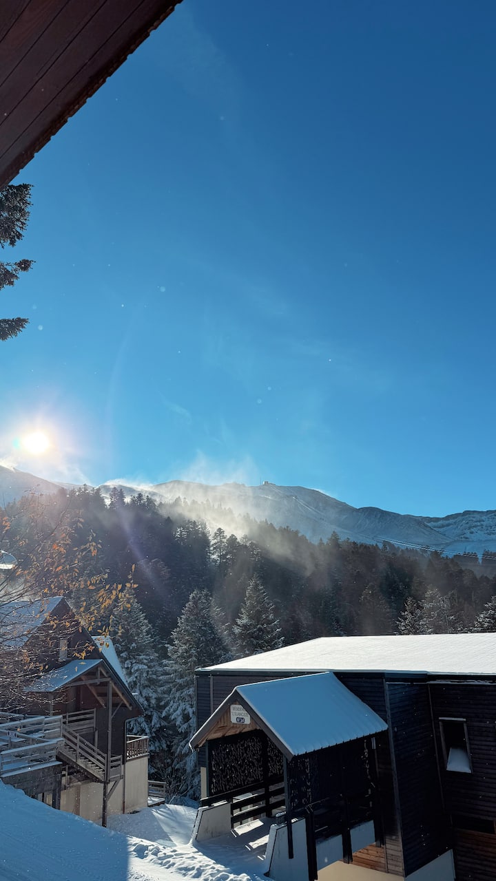 Chalet Haut De Gamme, Vue D’exception& Bien-être - Le Lioran (Super Lioran)