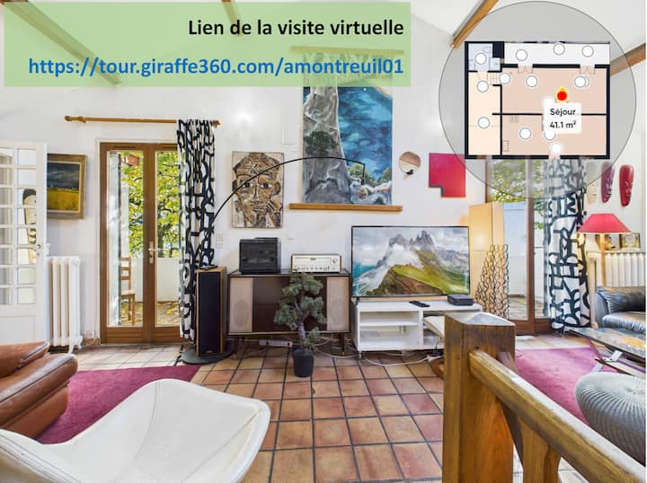 Maison D’événements à Paris :Jardin/terrasse/métro - Vincennes