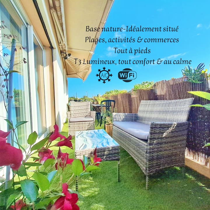 "Beausoleil"-idéalement Situé-6 Pers-tout Confort - Boulouris-sur-Mer