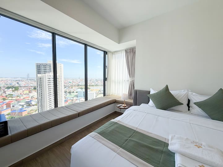 Spacious City 3-bedroom @ Urban Village - Phnom Penh