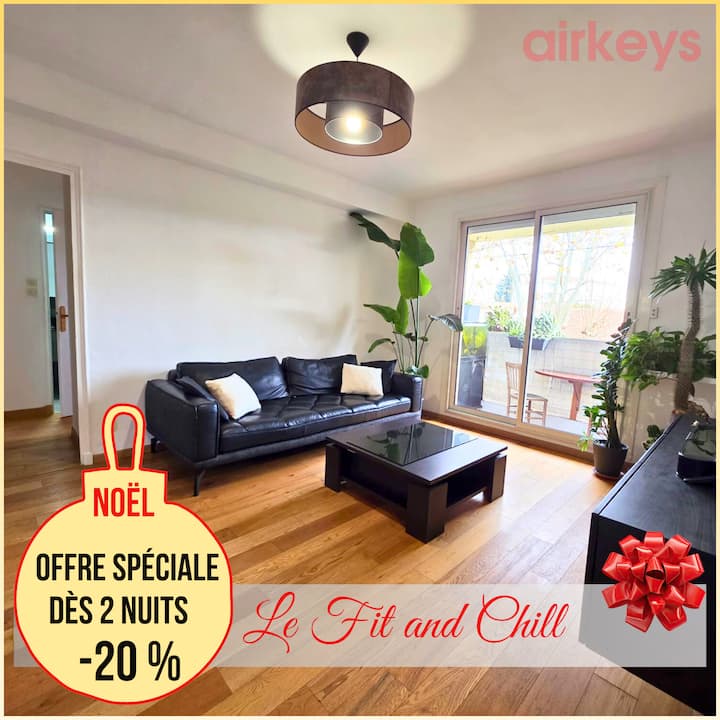 Parking•wifi•muscu•clim•balcon•idéal Pro&familles - Châteauneuf-les-Martigues