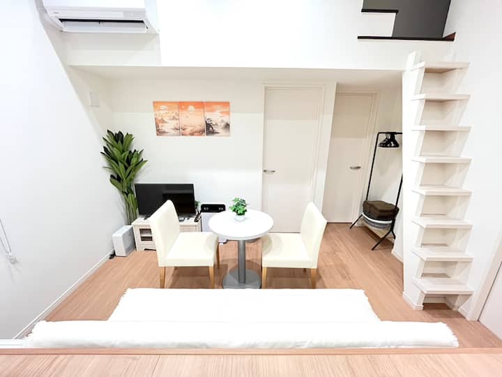 【2025.12 New Open】 寝室2部屋＋リビング+ロフト付 家族や友人とゆったりと過ごせる - Fukuoka, Japan