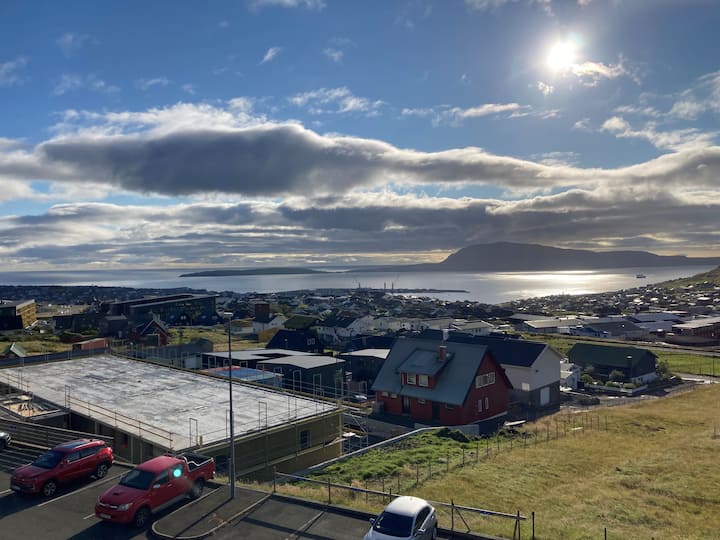 Panorama Udsigt Over Torshavn - Îles Féroé