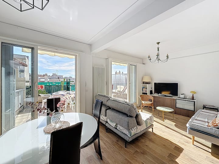 «&nbsp;New&nbsp;» Appartement Calme Avec Terrasse Et Parking - Niza