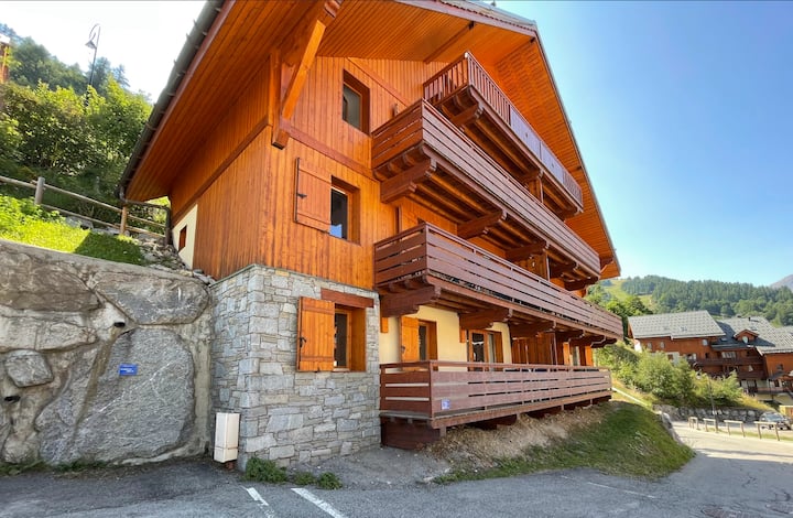 Appartement Valloire 6 Personnes 45m2 Pied à Ski - Valmeinier