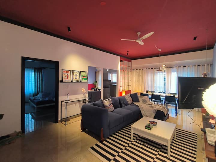 Zimo|penthouse| Hsr | 5 Min - Koramangala - 벵갈루루