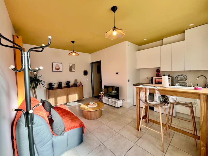 T2 Neuf Rdc • Terrasse • Parking Privé • Calme - Voiron