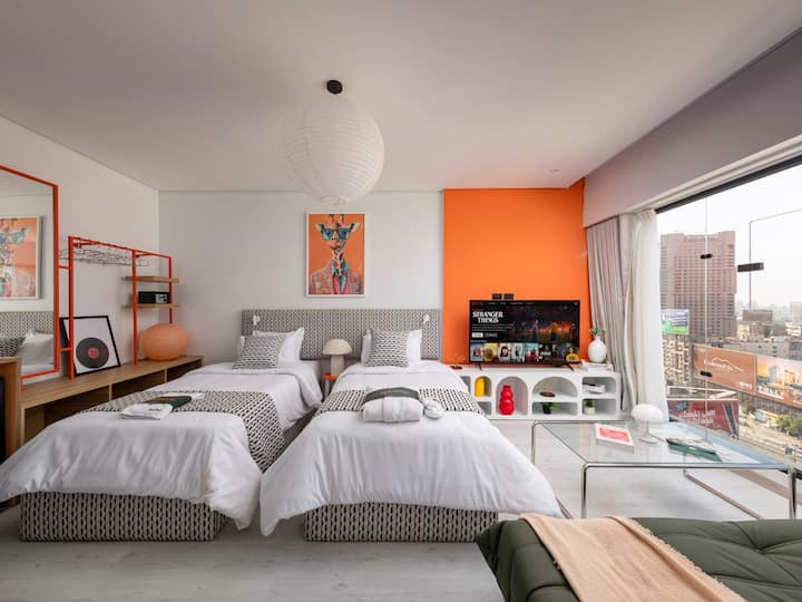 Staybee - The Artists Gateway Room Downtown Cairo - Cairo