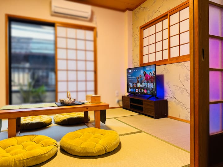 空中花园|难波地铁4分钟|花园町站步行1分钟|萩ノ茶屋站步行3分钟|4条地铁可达天王寺/梅田/usj - Japan