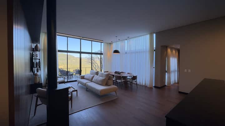 Linda Casa Decorada Penhasco - Urubici