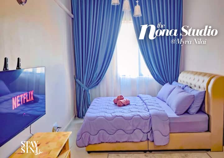 Nonastudio Myra Park Nilai 3 | Wi-fi & Netflix - Beranang