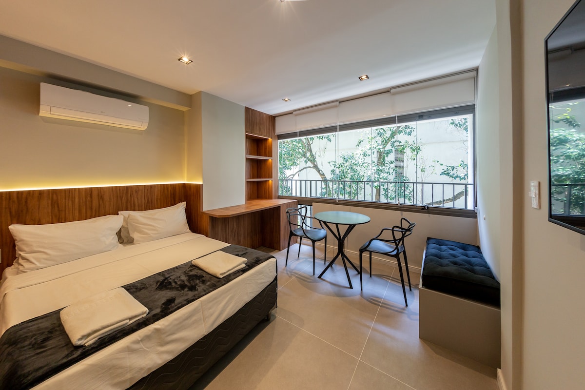 B.Homy Pinheiros - 4 min from Sumaré Subway. AN214 - Flats for Rent in ...