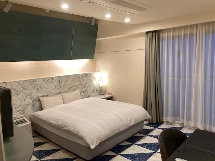 Qs クイーンベットのゆったりルーム② - Morioka