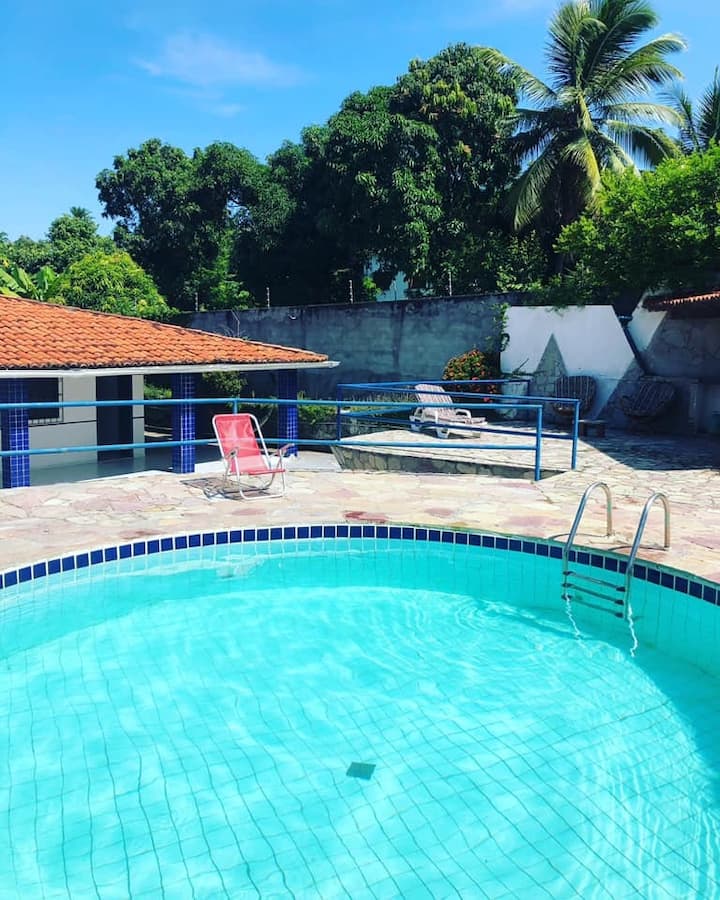 Casa Particular Avec Piscine Privé Près De La Mer - Itaparica