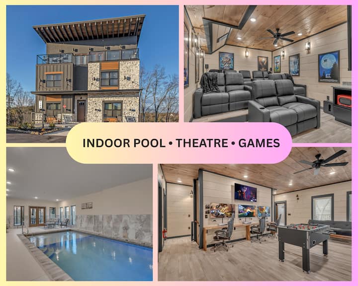 Grand Prix Getaway-indoor Pool-theater-game Rooms - Pigeon Forge, TN