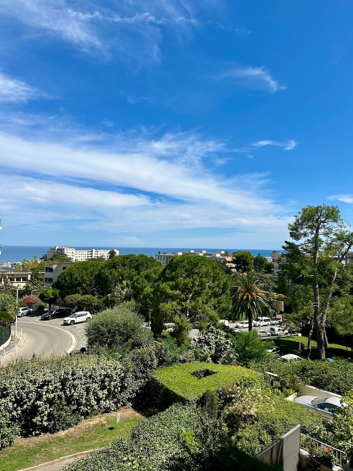Tout Confort, Au Calme, Vue Mer, Proche Du Centre - Nizza