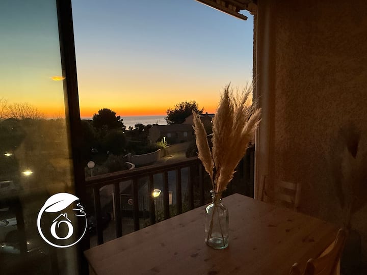 Vue Mer, Clim & Parking Entre Sanary & Bandol - Sanary-sur-Mer