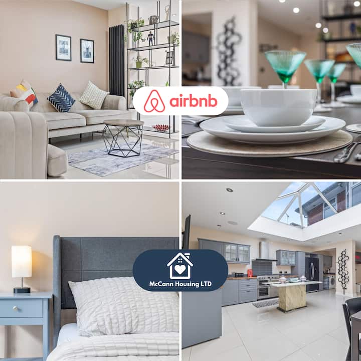 4br Home | Near Nec & Airport |Fast Wifi |Smart Tv - Birmingham