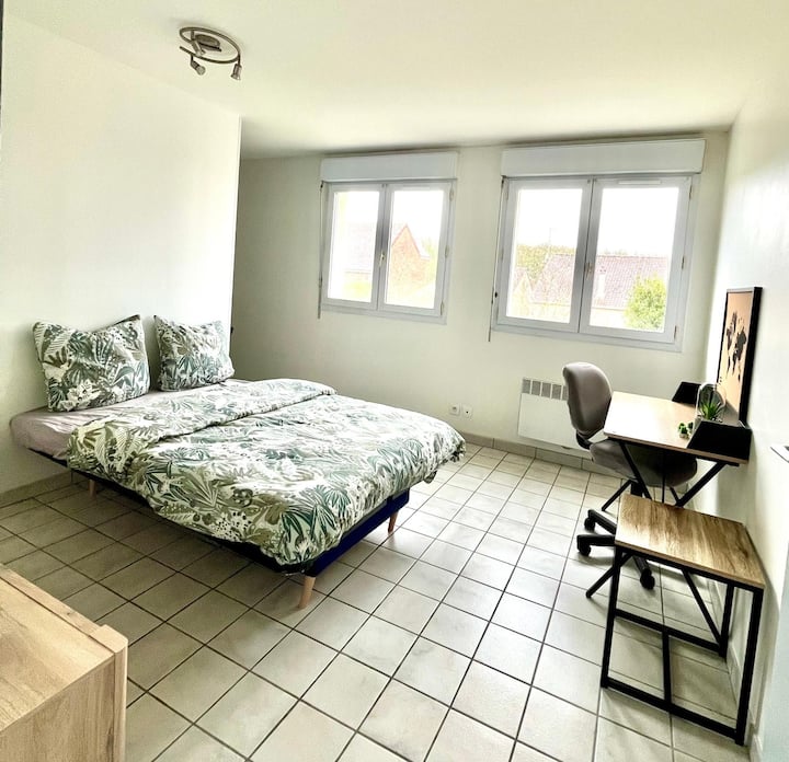 Studio Cosy Proche Chu D’amiens – Calme & Pratique - Amiens
