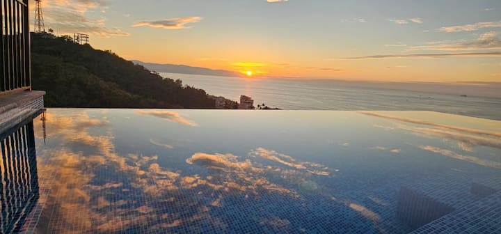 Bay View Apartment For 6 • Private Pool • Pv/401 - Puerto Vallarta