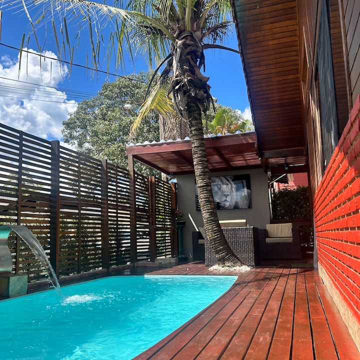 Chalé Com Piscina Privativa E Muito Lazer - Atibaia