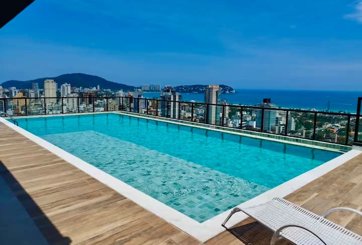 Apto Vista Mar | Praia Da Enseada | Guarujá - Guarujá