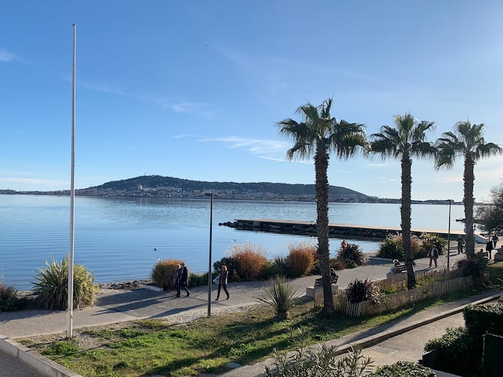 Le Fonzzirene 1ère Ligne éTang De Thau Clim/wifi - Balaruc-les-Bains