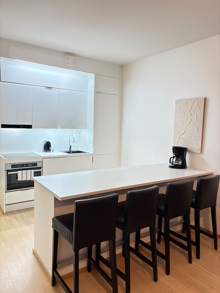 Stunning Furnished Modern City Home With Park Views - Oulu