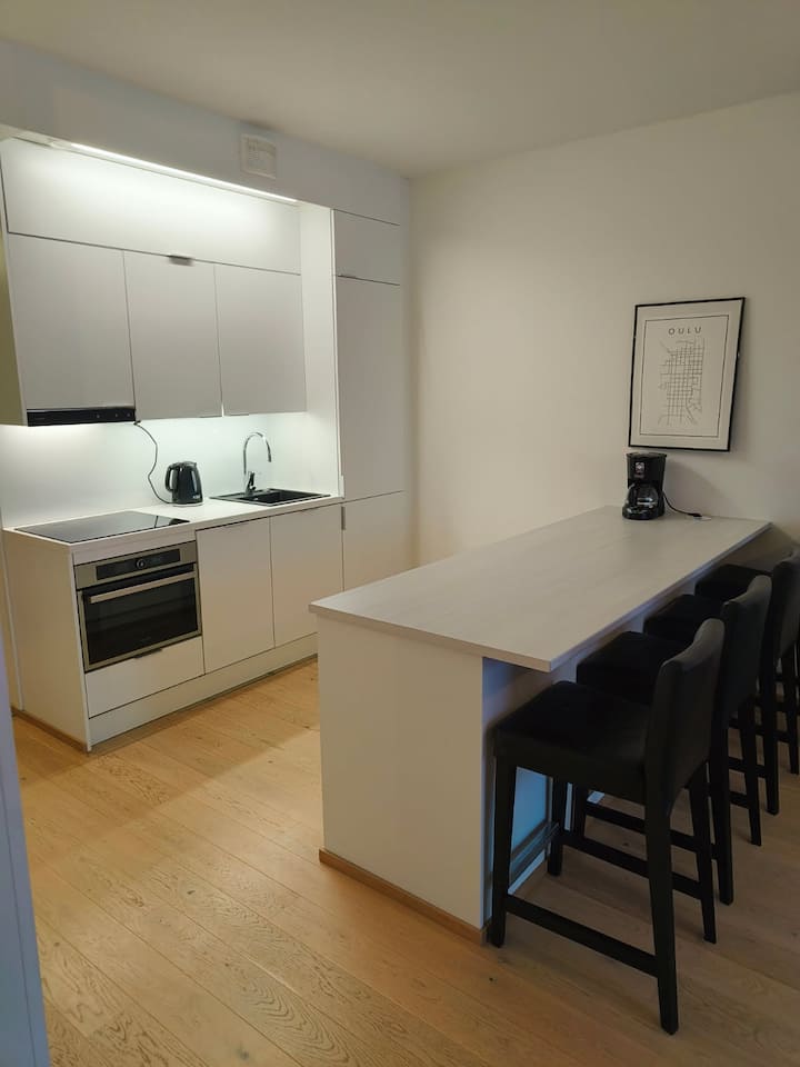 Moderni Kolmio Ydinkeskustassa - オウル