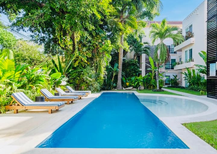 Exclusivo 2br Cerca De 5ª Y Playa Para 8 Personas - Playa del Carmen