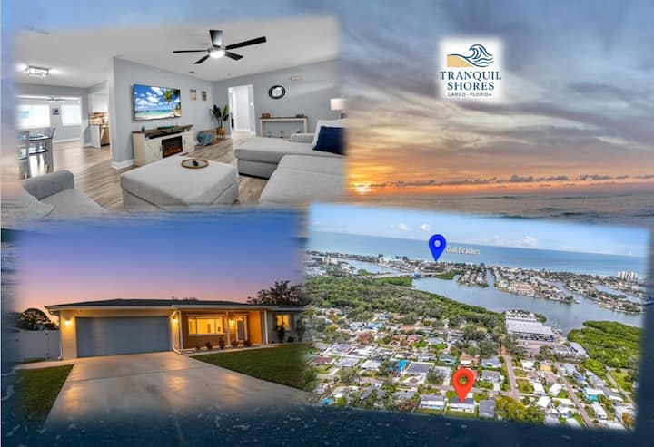 New - 3/2 Home - 1 Mile To Ir Bch (Sleeps 8) - Indian Rocks Beach, FL