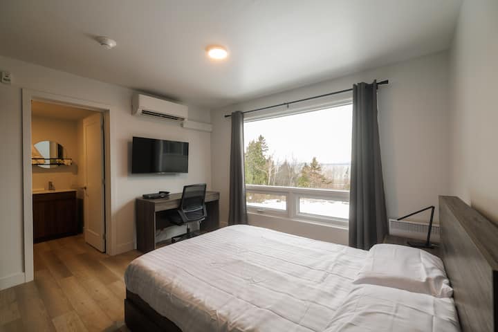 Chambre Privée (204)- Vue Fleuve - Rivière-du-Loup