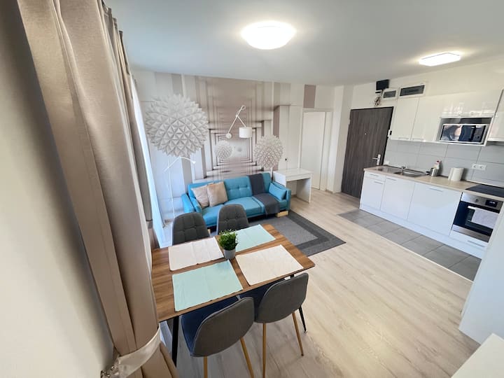 2 Bedroom High Floor With Rooftop Terrace-ac, Lift - Budapest
