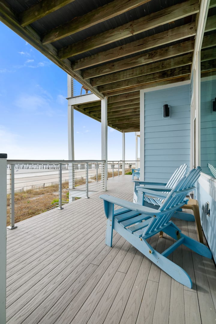 Front Beach Condo! 1 Block To Center Street-2c - Folly Beach, SC