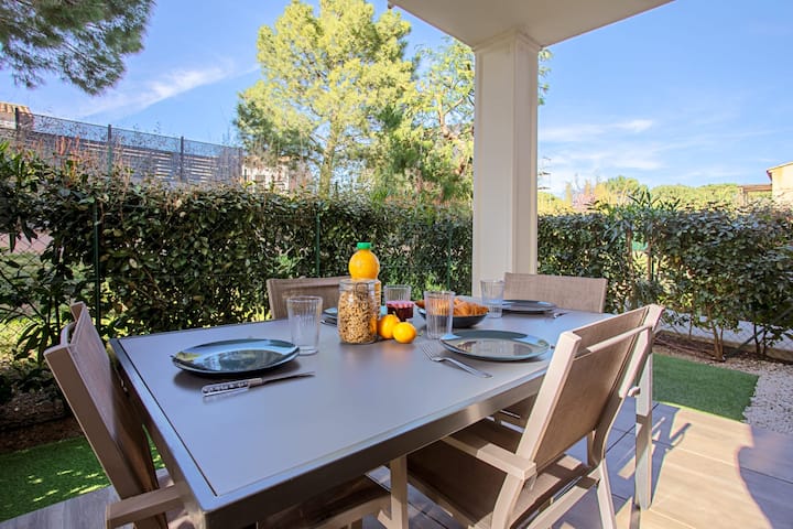 Appart Climatisé Dans Résidence Avec Piscine - Le Plan-de-la-Tour