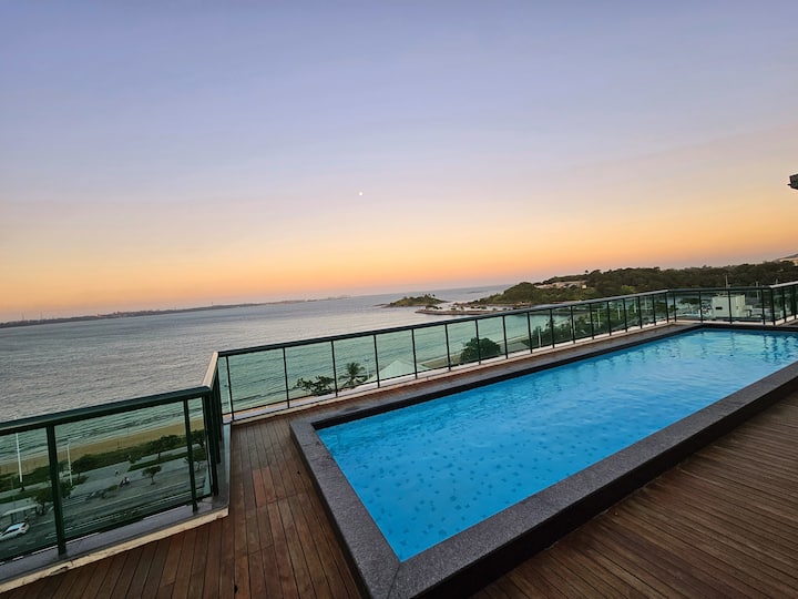 Loft Na Orla! Excelente Localização. Ap 415. - 비토리아