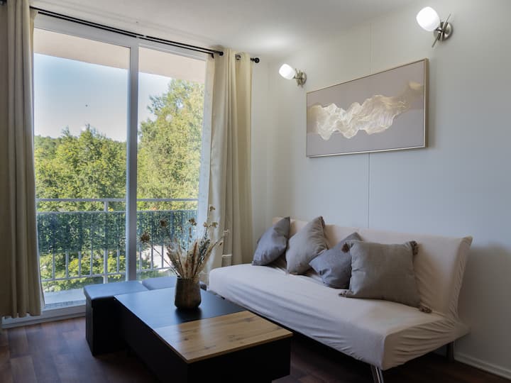 Vista Soñada Al Volcán | Departamento Para 6 Pax - Chile