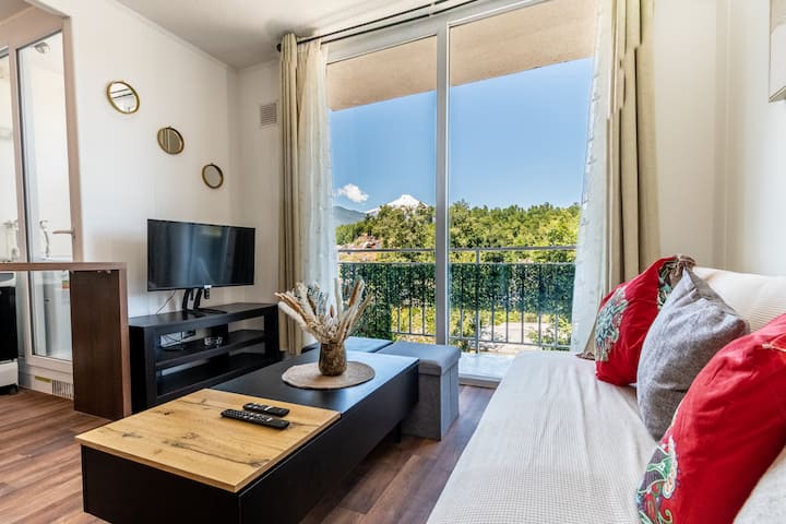 Vista Soñada Al Volcán | Departamento Para 6 Pax - Chile