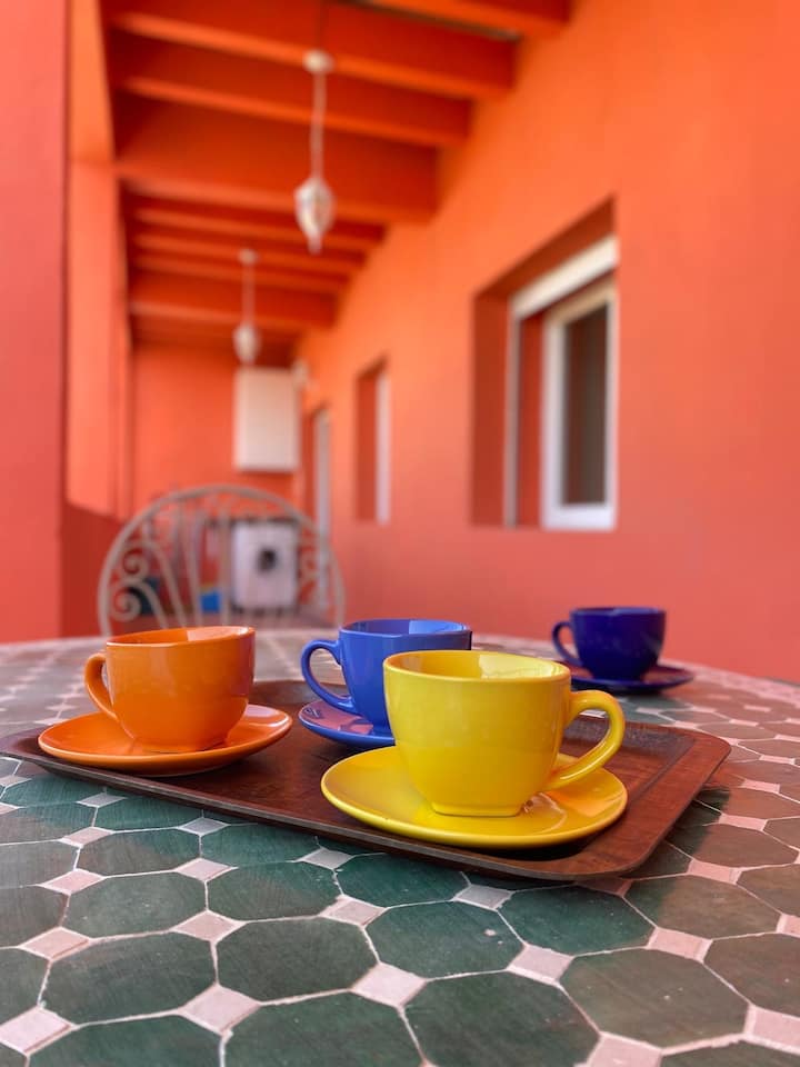 Logement Cosy, Terrasse Et Charme Marocain - Agadir