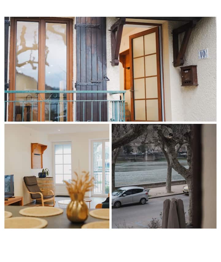 Maison Au Bord Du Rhône • 2 Chambres • 5 Pers - Tain-l'Hermitage
