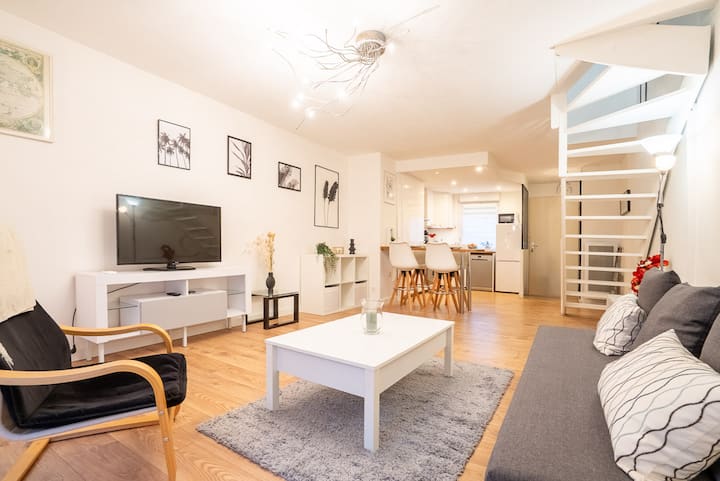 T3 Cosy Climatisé Avec Extérieur -Toulouse Est - Toulouse