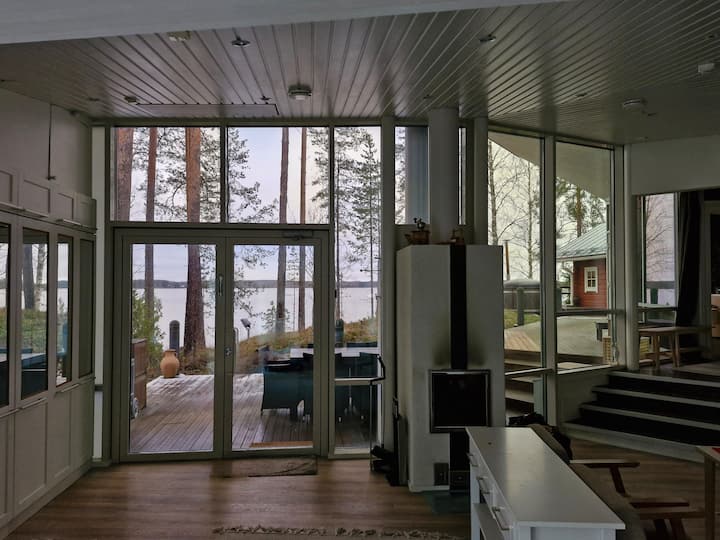 Täysin Varustettu Lomakoti Ison Vesistön ääRellä - Finland