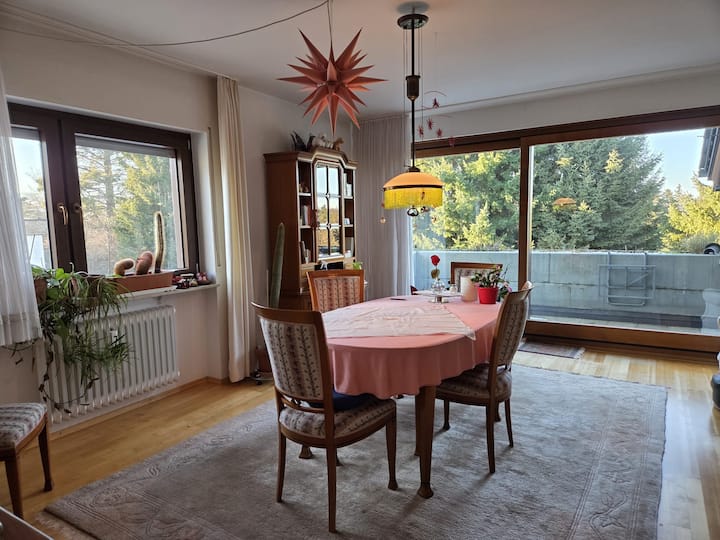 Gemütlich Eingerichtete Wohnung Mit Balkon - Bad Herrenalb