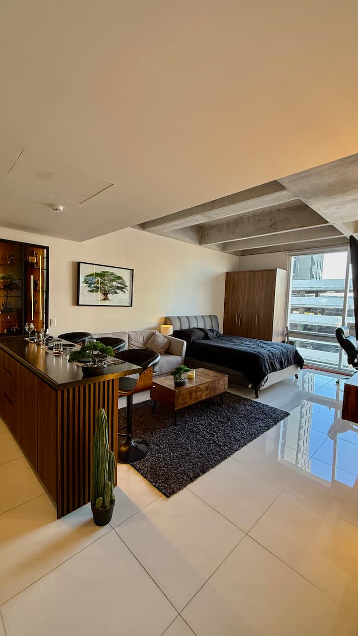 Loft Paseo Santa Lucía - Fundidora, Piscina & Gym - Mexique