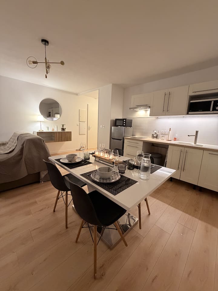 Appartement T2 Chaleureux - Balcon Et Parking - Labège