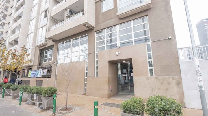 Depto Estudio, Estación Central Cómodo Y Acogedor - Santiago Arturo Merino Benítez Airport (SCL)