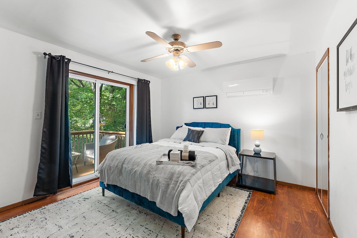 Maison de ville au centre-ville de Chesterton avec garage, cour/balcon ...